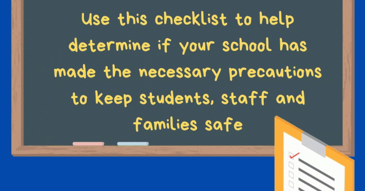 Is your school prepared? Review this checklist to determine if your ...